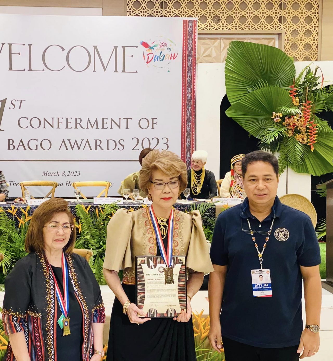 Ms Brenda Barba 2023 Datu Bago Awardee - Philippine Women's College of ...