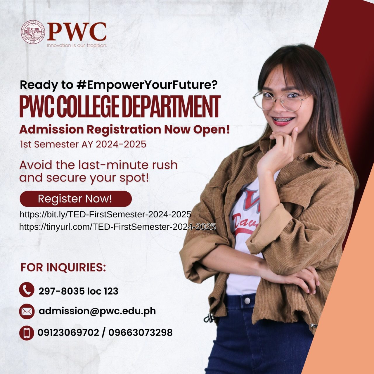 PWC Davao - Online Enrollment